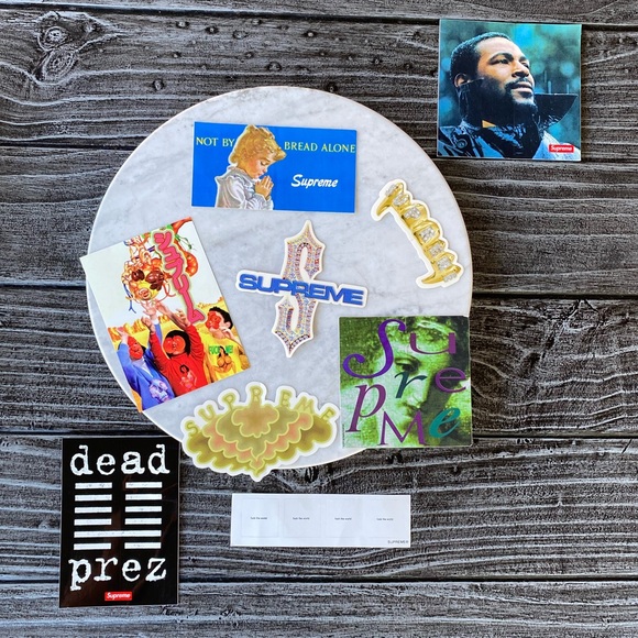 Supreme | Accessories | Supreme Stickers Vinyl Glossy Matte Styles ...